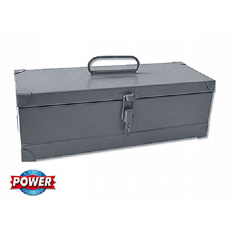 Caja metálica nº 2 reforzada. (azul) Extra Power SA