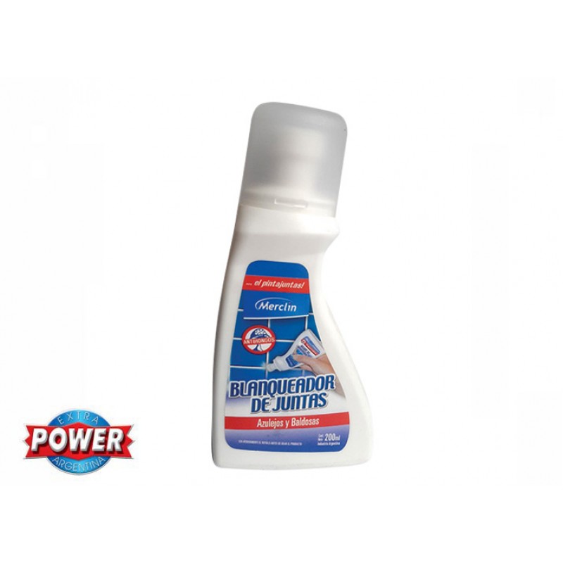 BLANQUEADOR DE JUNTAS X 200 ML Extra Power SA BLANQUEADOR DE JUNTAS X 200 ML Extra Power SA