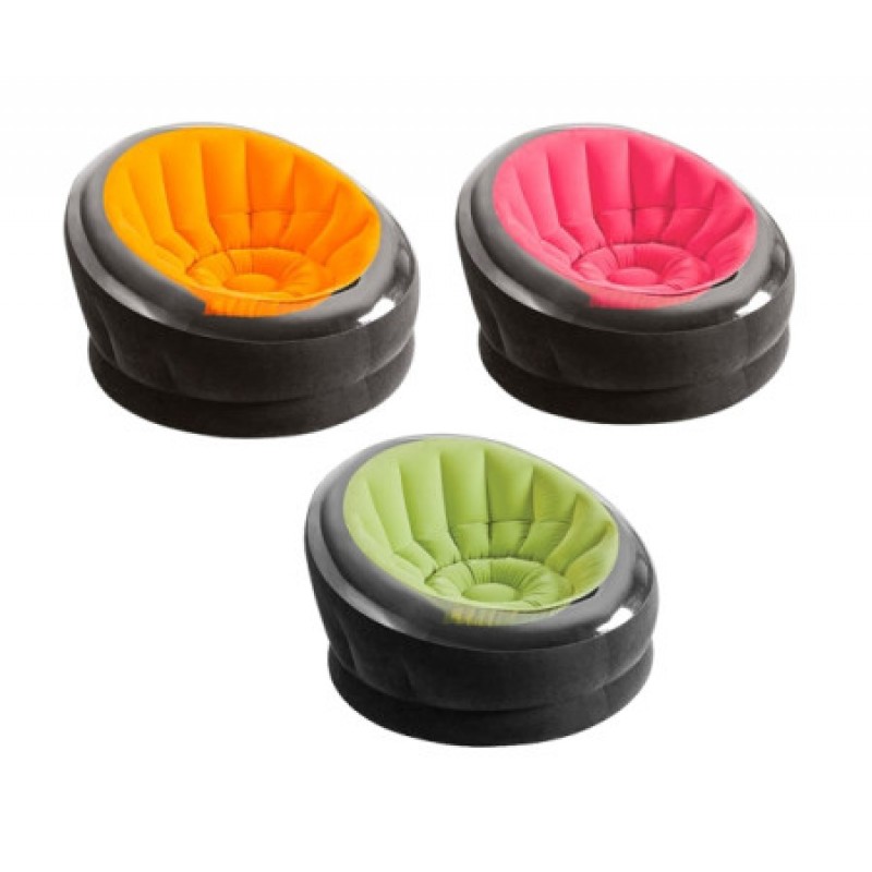 Sillon inflable empire INTEX varios colores 112 x 109 x 69 cm Extra ...